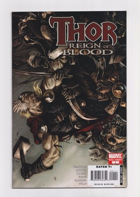 Thor: Reign of Blood #1 Marvel Comics 2008 One-Shot Djurdjevic High ...