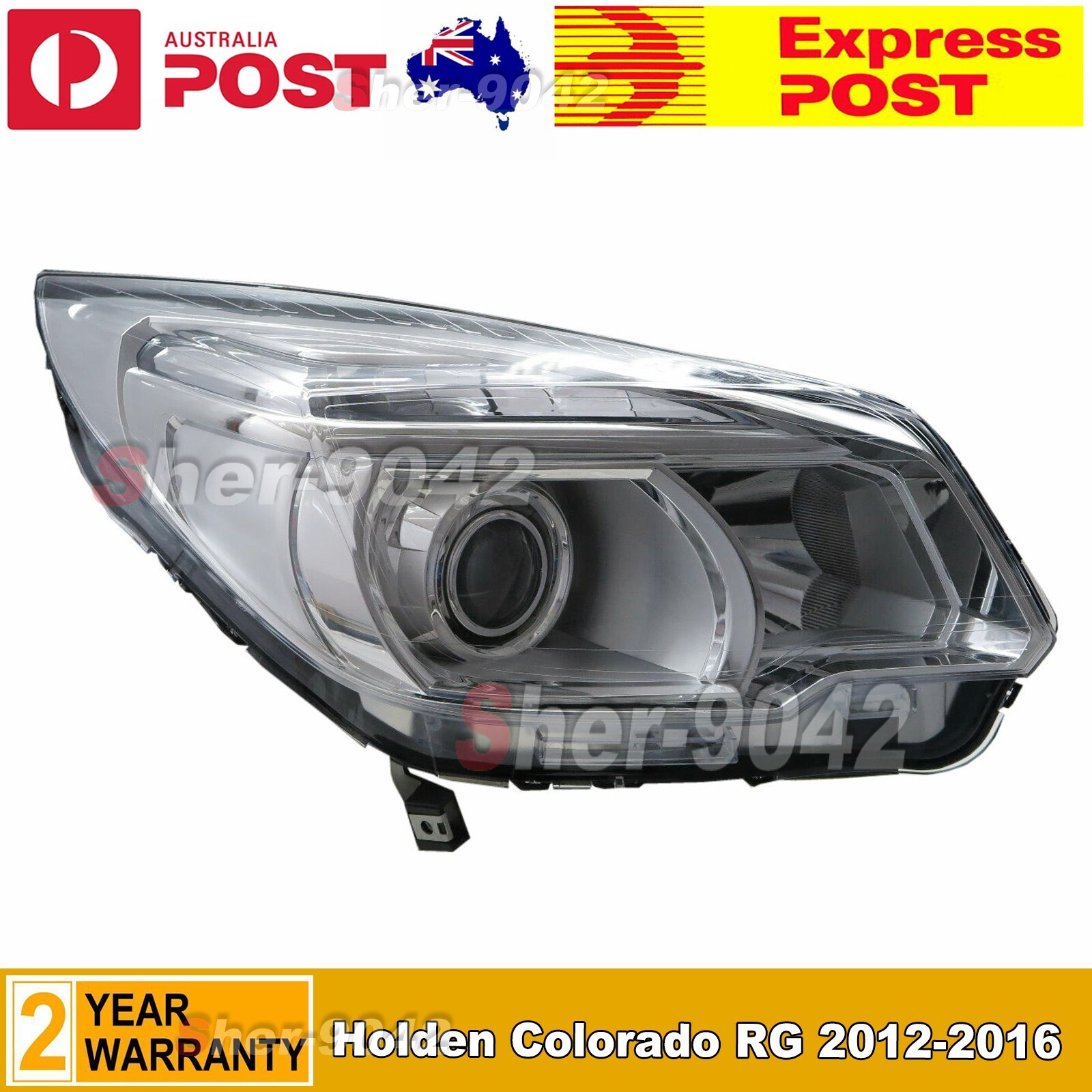 RH Lamp For Holden Colorado 7 Ute RG 12-16 of Head Lights Projector LTZ ...