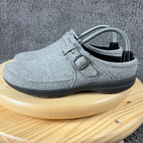 Merrell Encore Kassie Wool Mule Womens Size 9 Gray Slip On Clog Comfort ...