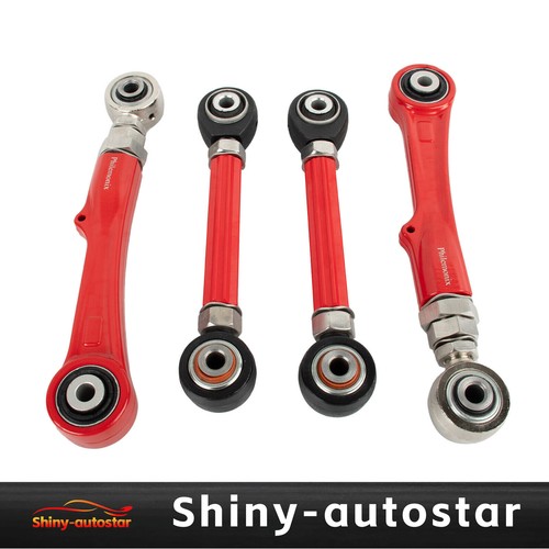 Fit Tesla Model S 2012-2022 X Alu Adjustable Rear Camber Arm +Toe Angle ...