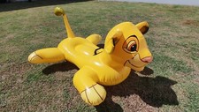The Lion King Simba Inflatable Ride-on by Intex #58520 for sale online ...