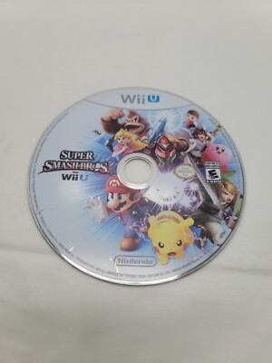 Super Smash Bros. for WiiU (Wii U, 2014) Disc Only No Manual TESTED ...