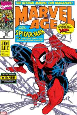 Amazing Spider-Man Marvel Age #90 Todd McFarlane BNG Exclusive ...