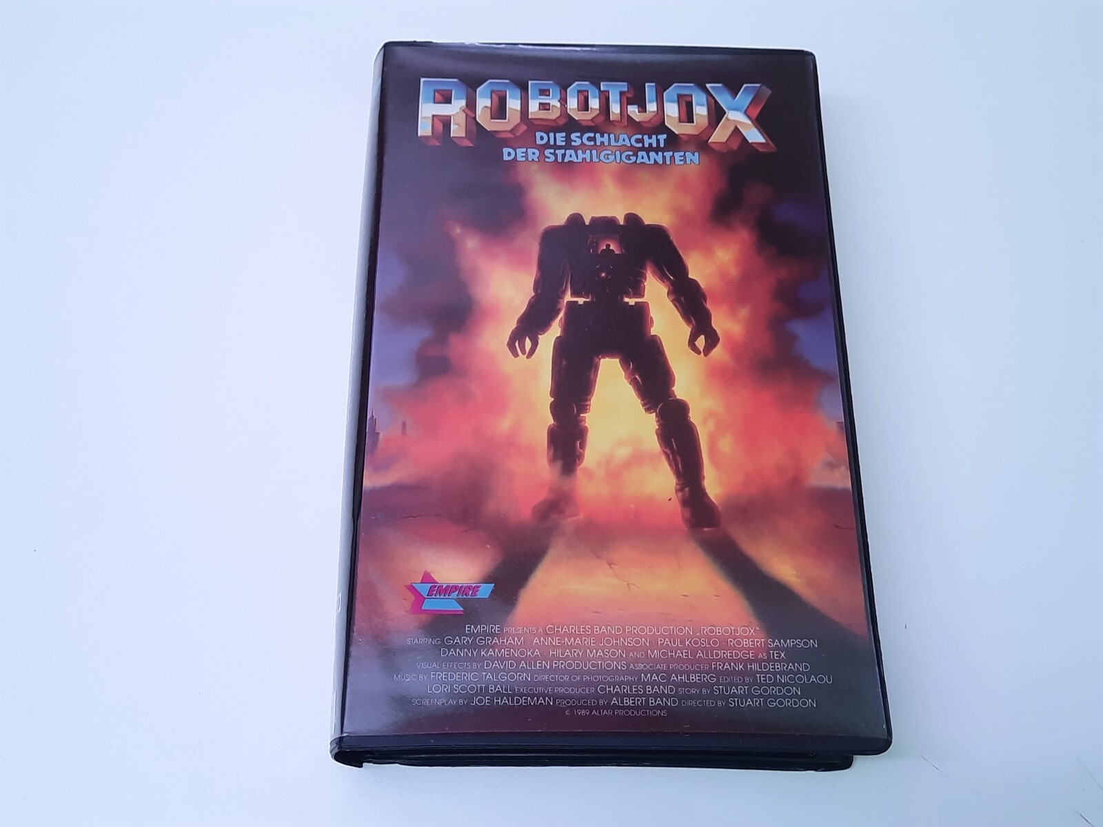 Robotjox 1989 VHS German PAL VPS Video Stuart Gordon Robot Jox | eBay