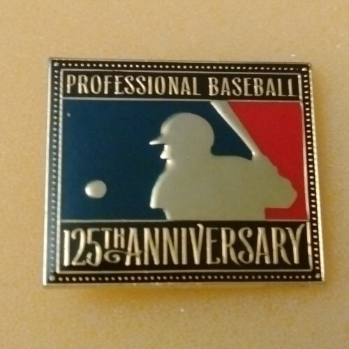 VINTAGE MLB BASEBALL 1994 125TH ANNIVERSARY MLB LOGO COLLECTIBLE PIN | eBay