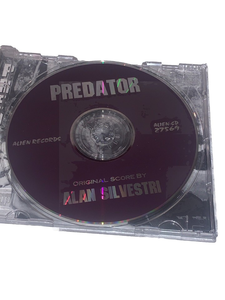 PREDATOR soundtrack (FIRST pressed CD) Original Motion Picture Score ...