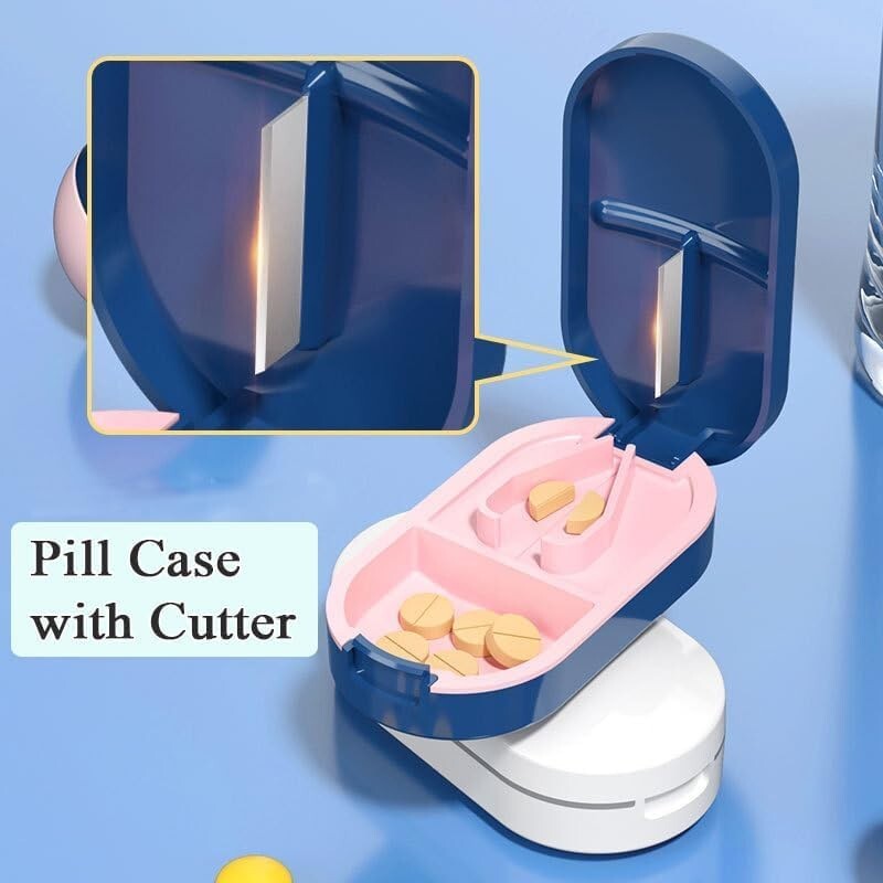 Pill Splitter with Blade for Pills Pill Tablet Cutter for Small or ...