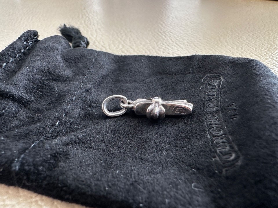 Chrome Hearts Double-sided Silver Baby Fat Cross w Original Receipt ...