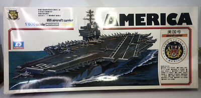 Aircraft Carrier 1/800 Scale CV-66 America Unbuilt Complete | eBay
