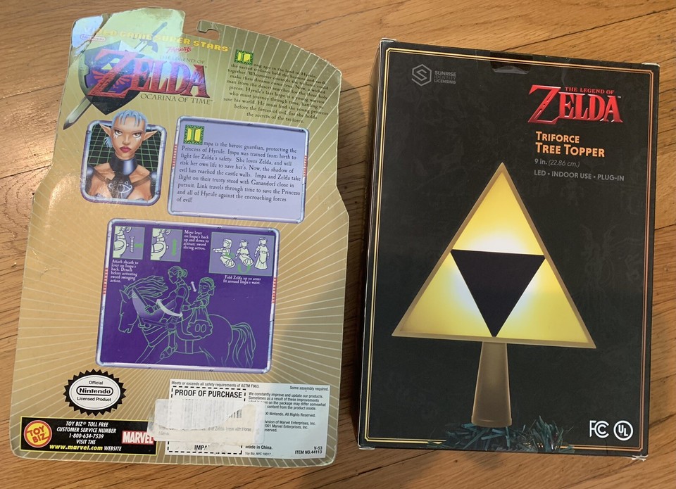 Nintendo Video Game Superstars Ocarina Legend of Zelda Impa Figures ...