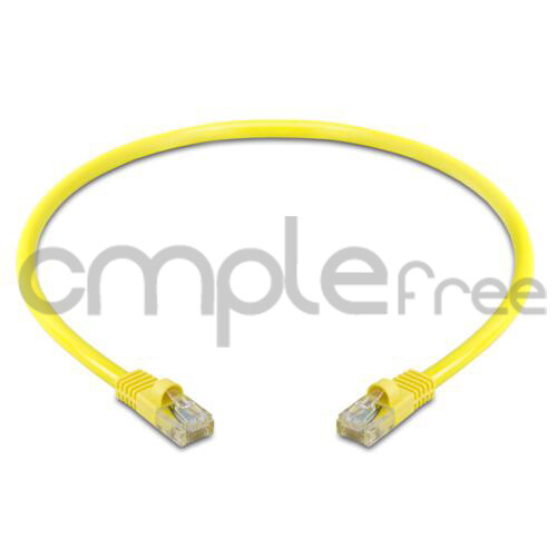 10x 1.5FT CAT5e Cable Ethernet Lan Network CAT5 RJ45 Patch Cord Yellow NEW 815239016544 | eBay
