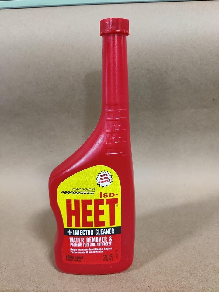 HEET Gas-Line Antifreeze And Water Remover - Removes Water From Fuel ...