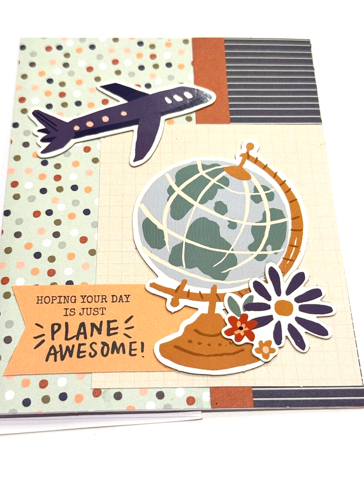 Travel Vacation Vaca Blank Notecard Card Hoping Your Day Just Plane ...