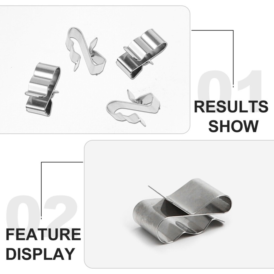 50Pcs Trailer Light Clips Boat Trailer Wire Clips Trailer Wiring Clips ...