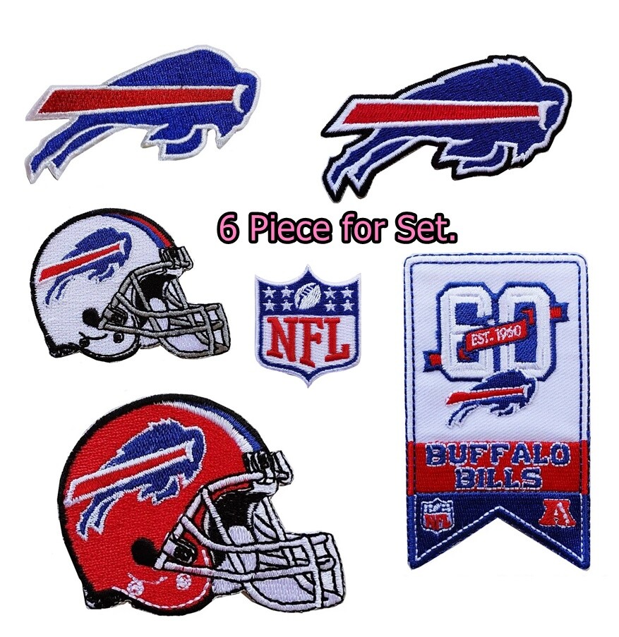 Buffalo Bills Football Patches Embriodery for From Thai 🛫To🛬USA🚚USPS ...