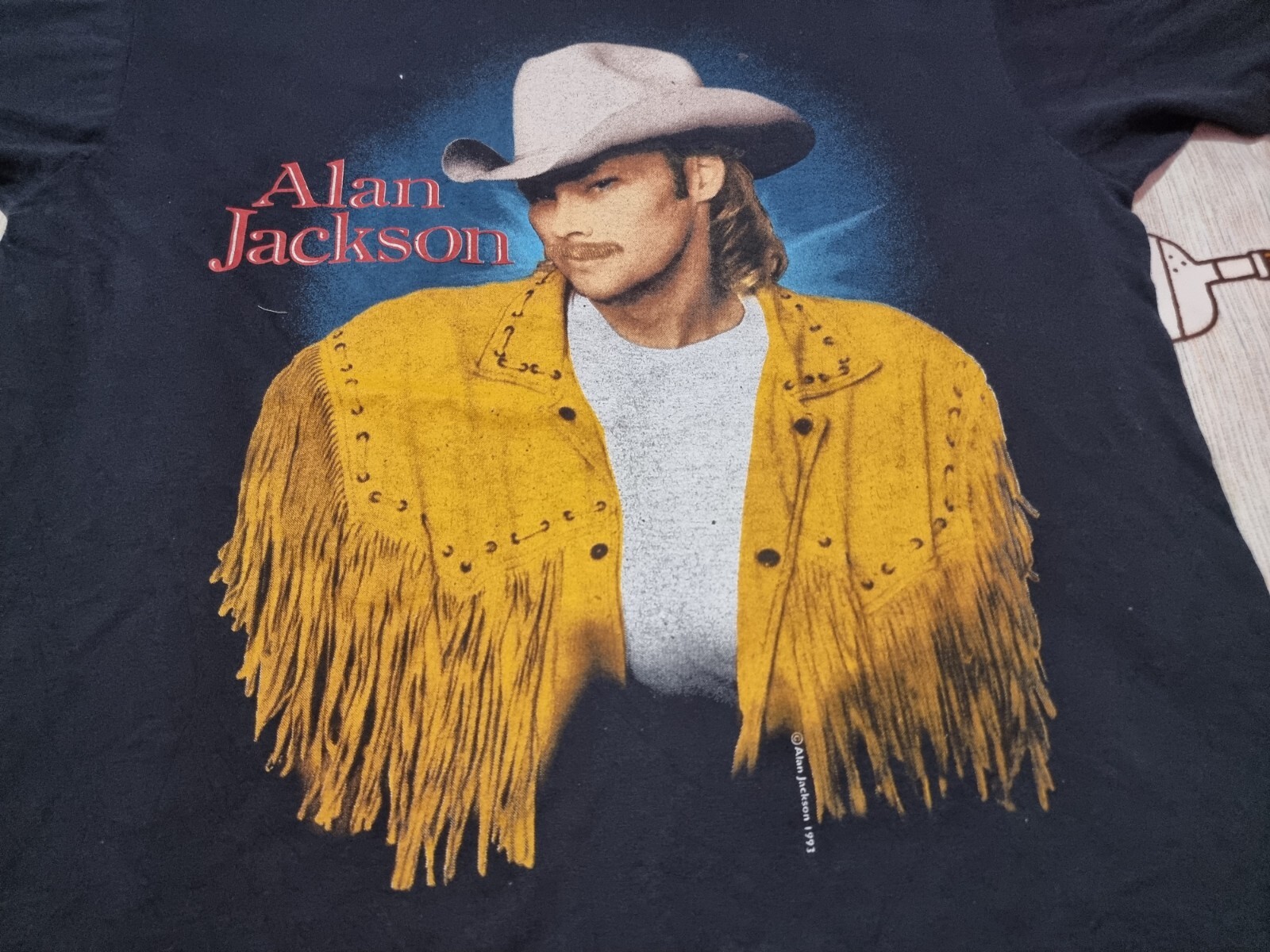 rare vtg vintage 1993 Alan Jackson A Lot About Livin … - Gem
