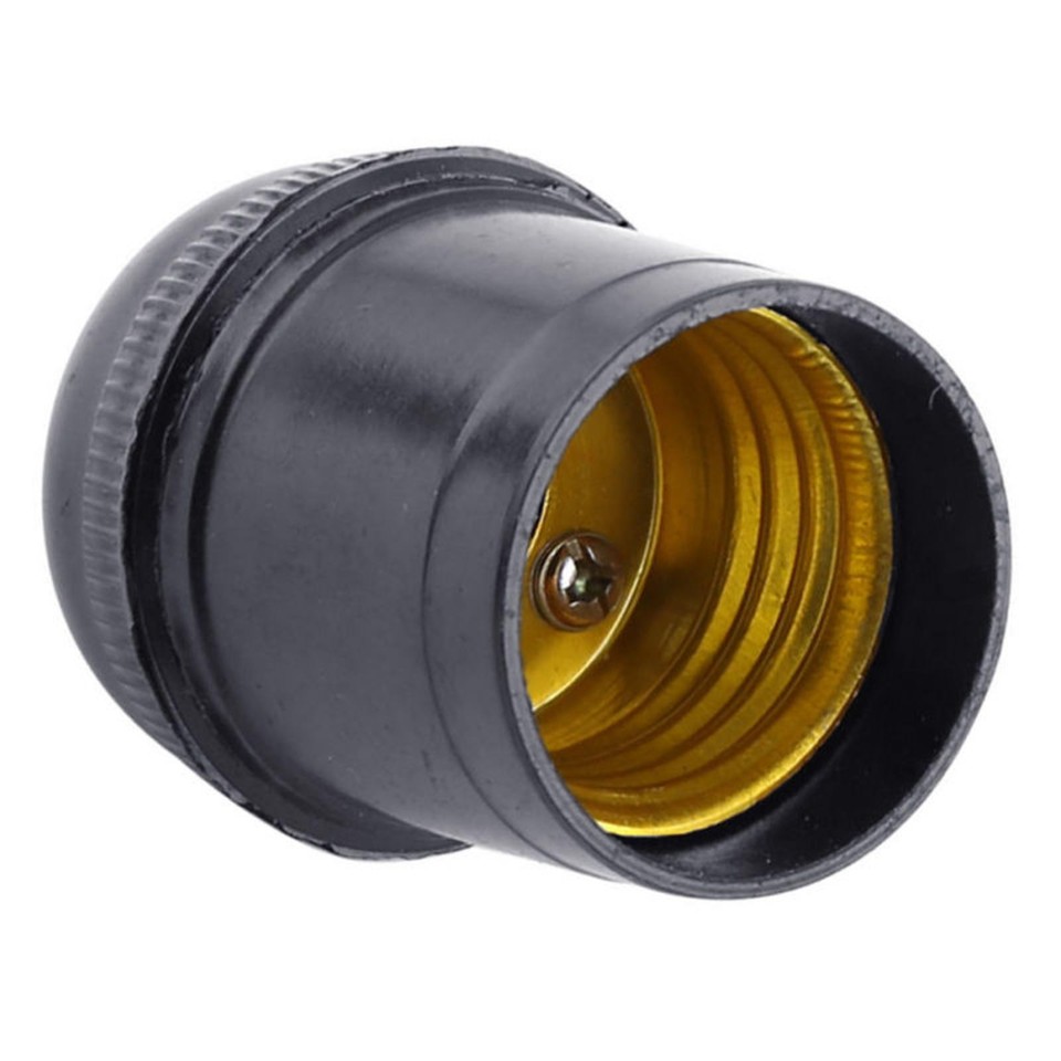 5Pcs E27 4A Light Bulb Lamp Holder Pendant Edison Screw Cap Socket ...