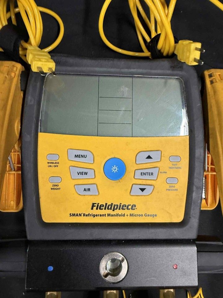 Fieldpiece SMAN SM380V Wireless Refrigerant Manifold w/Hose Set | eBay