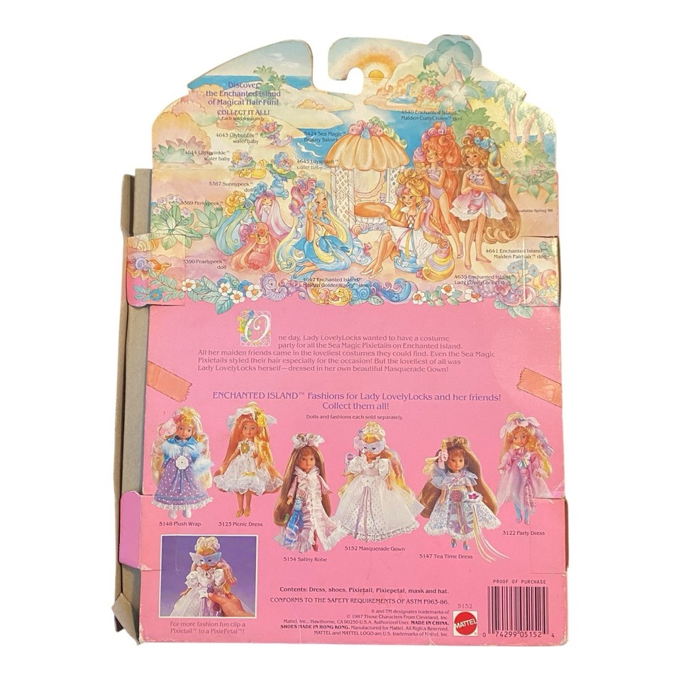 VTG Enchanted Island Lady Lovely Locks and the Pixietails Masquerade ...