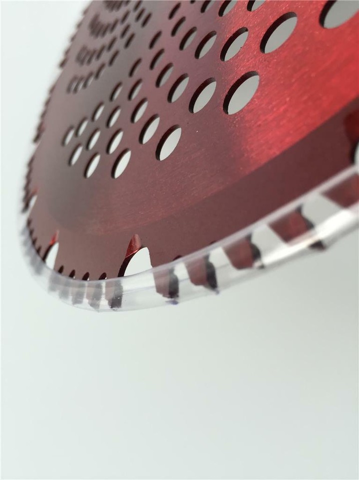 1 Blade 8"-56t "red RAZOR" RENEGADE BLADE® carbide brush cutter blade ...