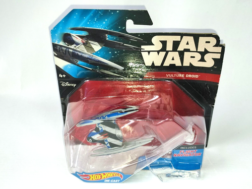 2014 HOT WHEELS DIECAST STAR WARS - VULTURE DROID + FLIGHT NAVIGATOR ...