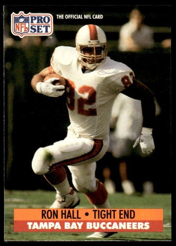 1991 Pro Set Football Card Ron Hall Tampa Bay Buccaneers #672 | eBay
