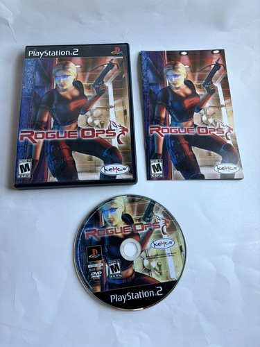 Rogue Ops (Sony PlayStation 2 PS2, 2003) Complete w/Manual CIB TESTED ...