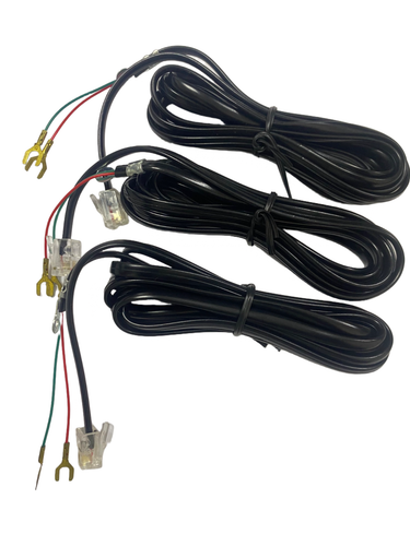 3 pieces 6P2C RG11 to 2 Spade Lug Telephone Cord Cable Connector–2 ...