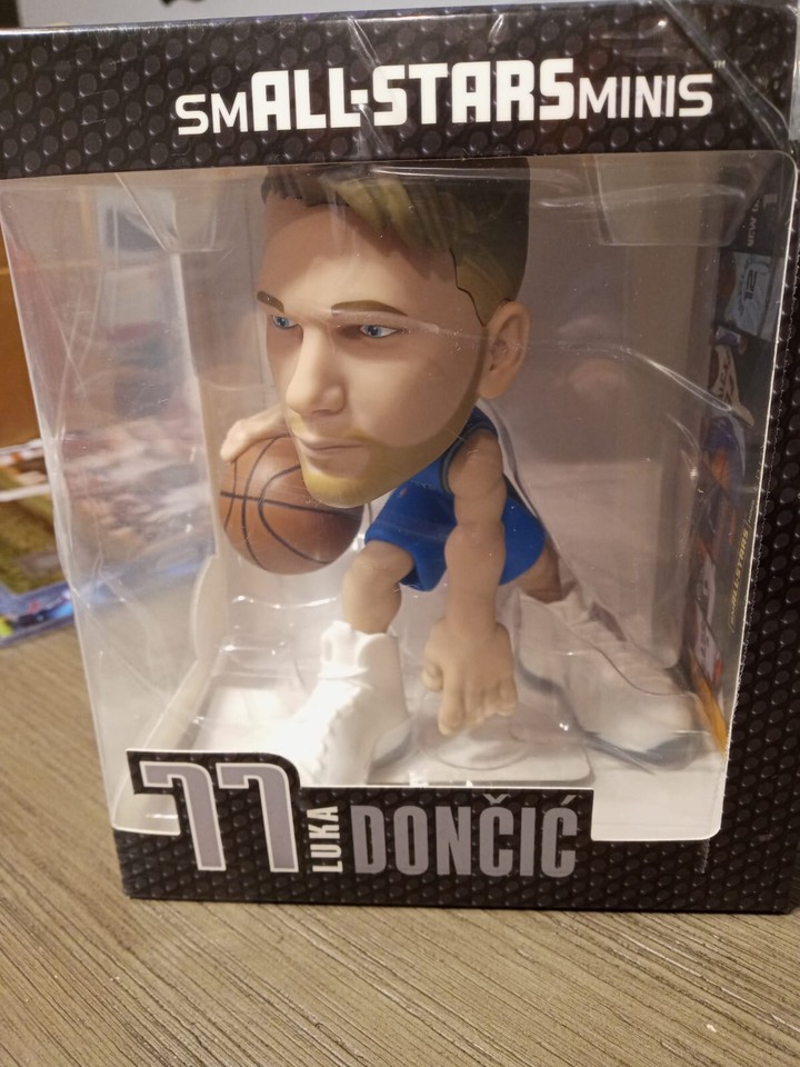 2020 smALL-STARS Minis NBA Luka Doncic Mavs Blue Jersey 6" Mini Figure ...