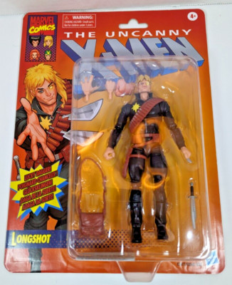 Uncanny X-Men Marvel Legends Retro Longshot Action Figure 6" NEW Hasbro ...