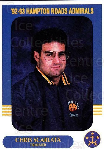 1992-93 Hampton Roads Admirals #16 Chris Scarlata | eBay