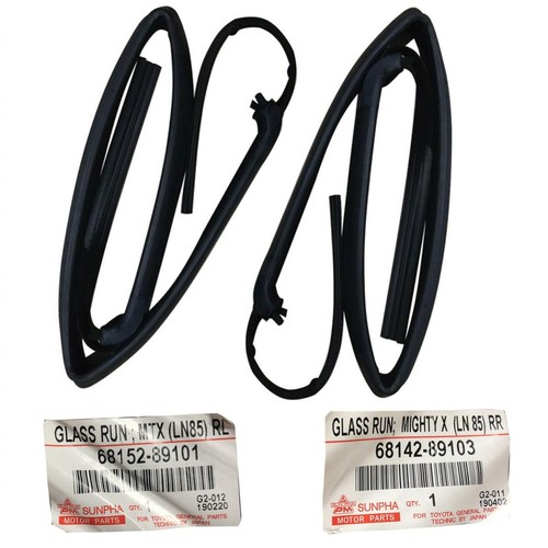 Window Glass Run Channel Rear LH RH For Toyota Hilux LN85 RN90 LN106 ...