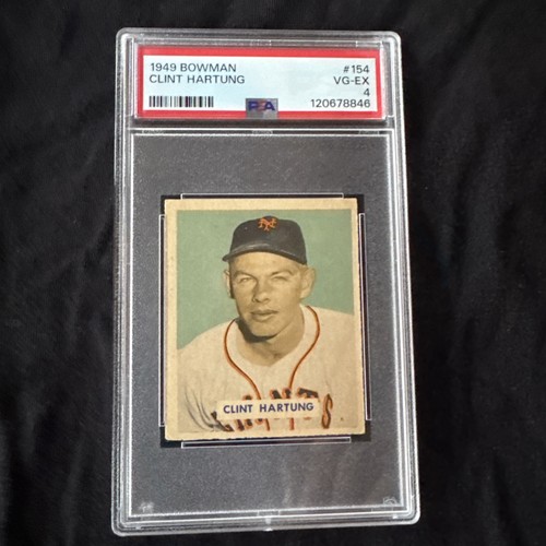 1949 Bowman 154 Clint Hartung PSA 4 | eBay