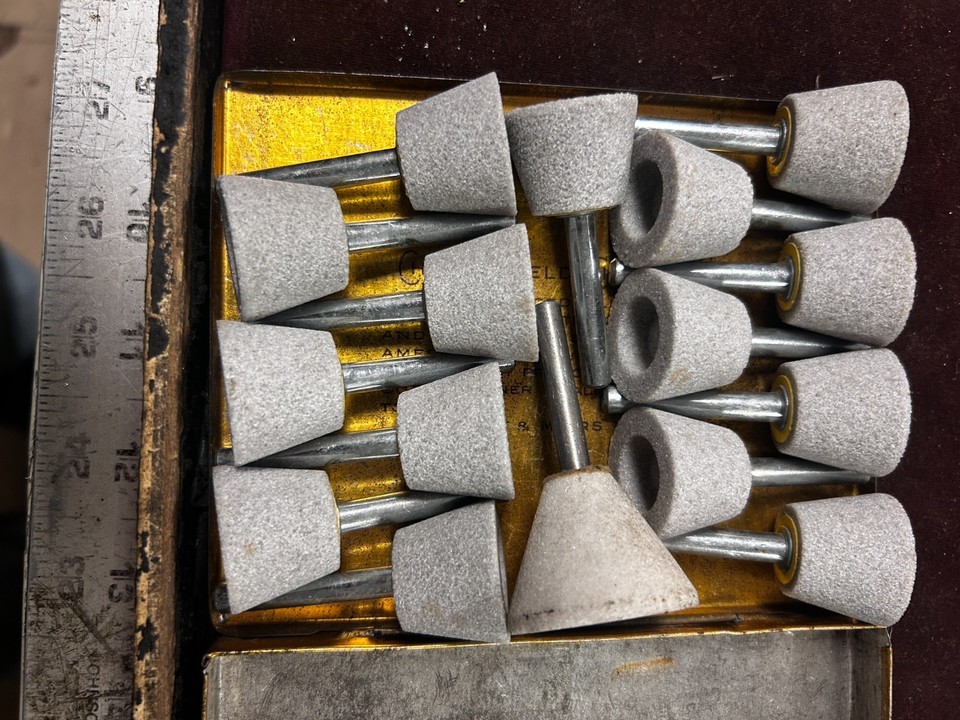 MACHINIST TOOL LATHE MILL Lot of Large Rotary Grinding Bits | eBay