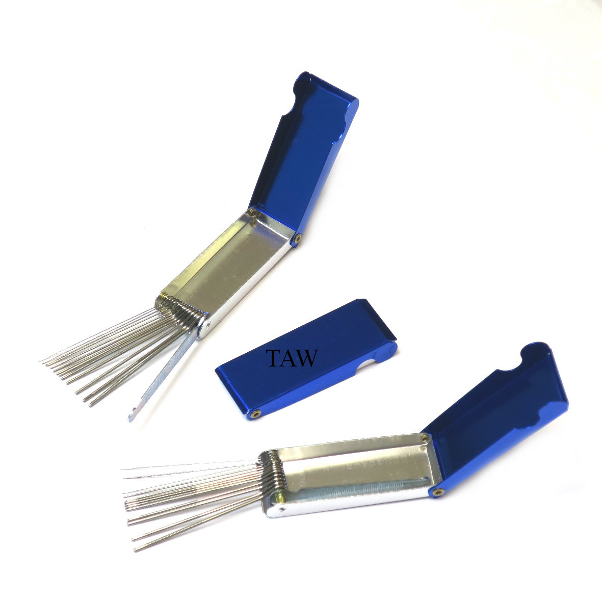 3 x Gas burning cutting nozzle tip cleaners cleaning files in metal ...