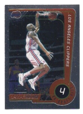 99-00 LAMAR ODOM TOPPS CHROME #231 ROOKIE RC LOS ANGELES LAKERS DALLAS ...