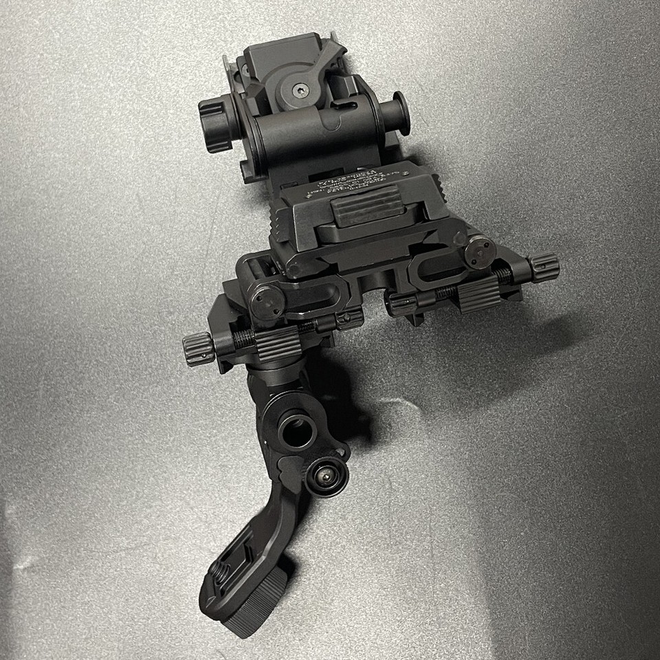 Metal Alloy L4 G24 NVG Fast Helmet Mount OPS Breakaway Base Strong Dark ...