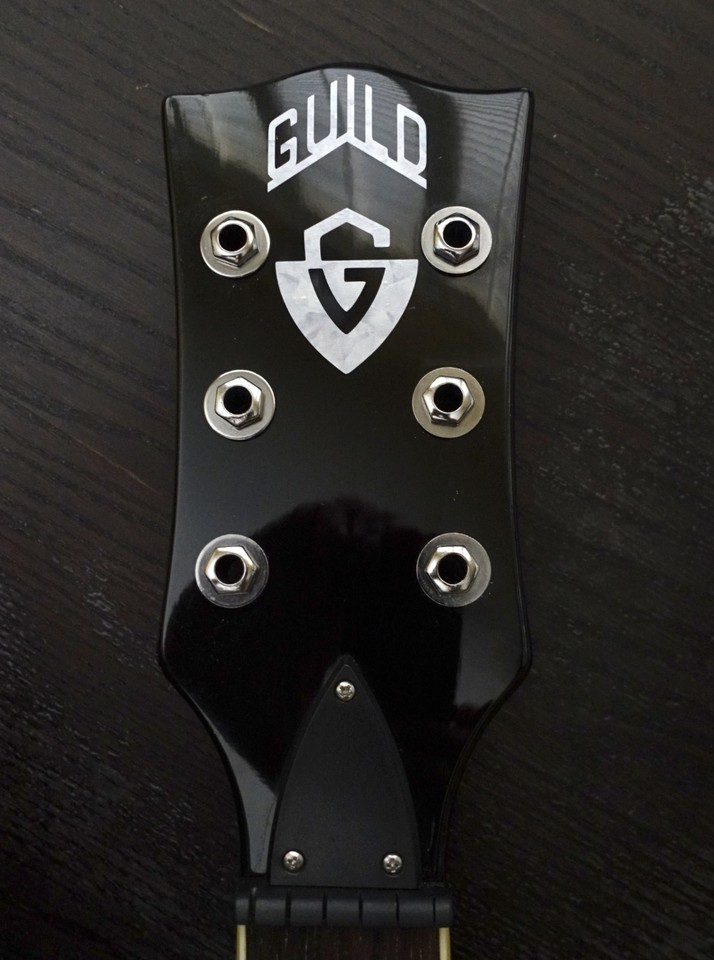 Guild G Shield logo MOP Guitar Headstock Logo Vinyl Sticker Decal | eBay