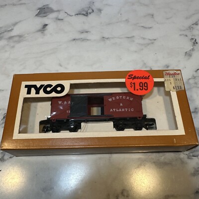 Vintage Tyco Ho Scale 1860 Box Car Western & Atlantic #317A | eBay