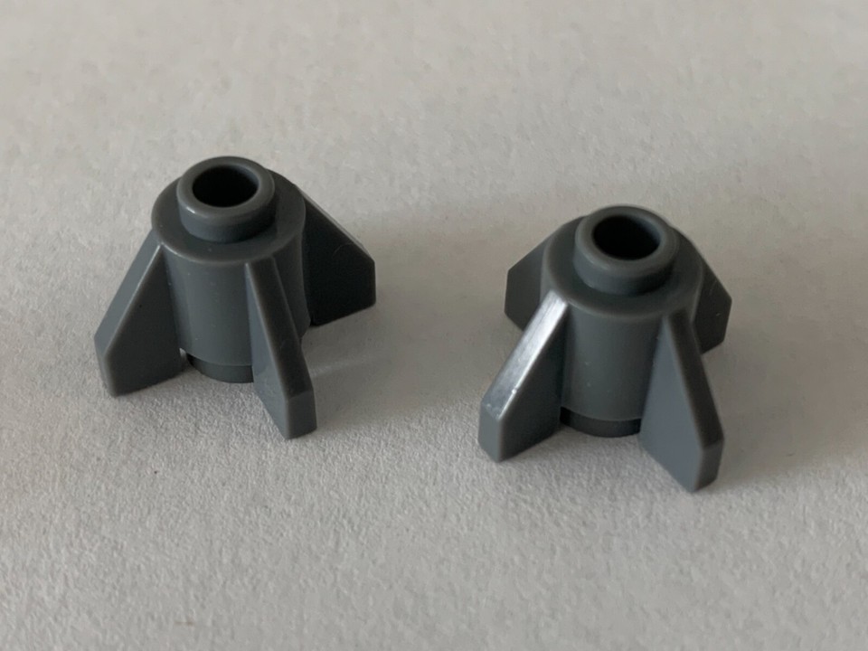 LEGO Parts 4588 (2pcs) Brick, Round 1 x 1 w Fins Pick Colors | eBay