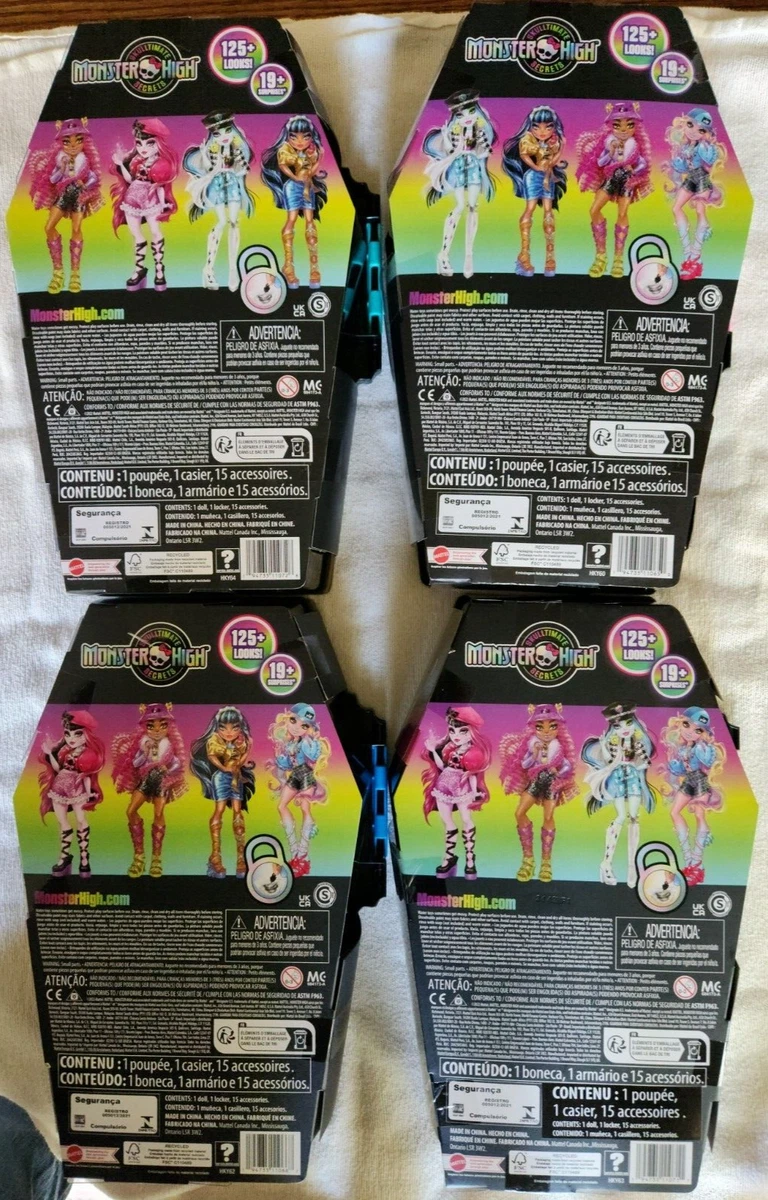 Monster High Doll Checklist