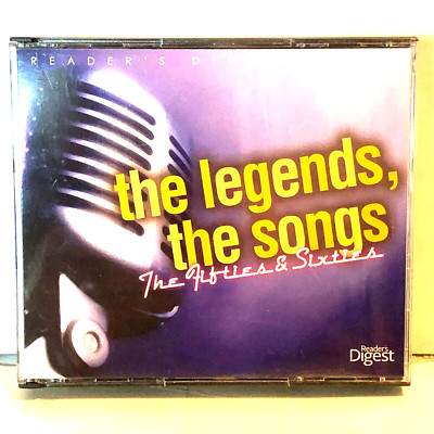Readers Digest - the Legends, the Songs 4 CD set The 50s & 60s, SSTC ...