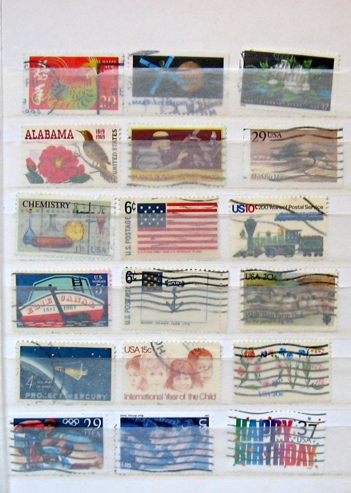 All Different US Stamp Collection + # 3182 - 1998 32c Celebrate the ...