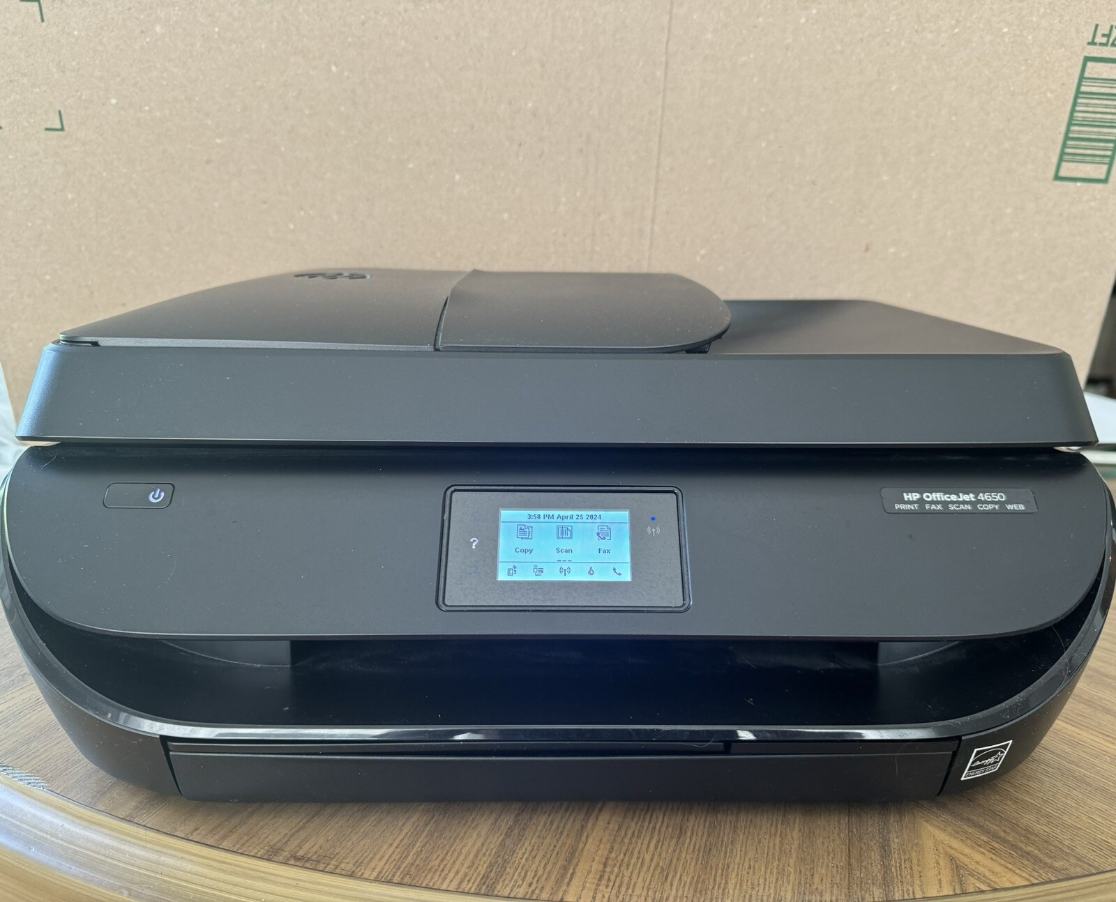 HP OfficeJet 4650 4655 All-in-One Printer Tested Works | eBay