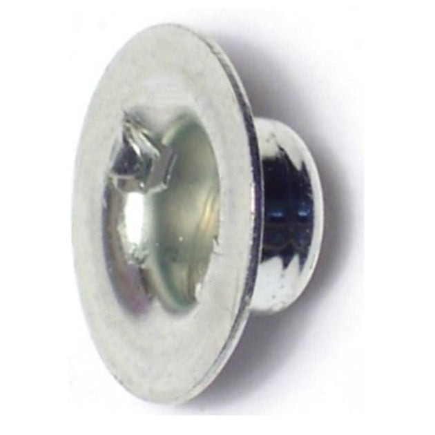 1/4" Zinc Plated Steel Washer Cap Push Nuts | eBay