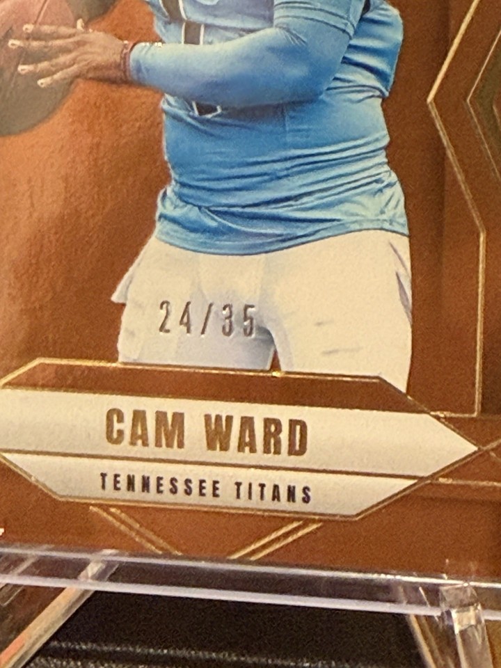 2025 Donruss Elite Cam Ward Rookie /35 Tennessee RC | eBay