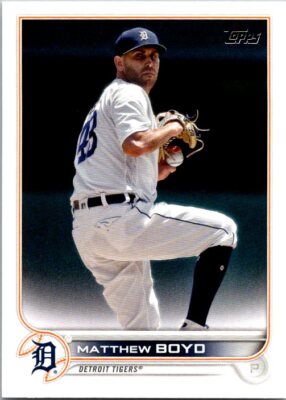 2022 Topps Baseball 128 Matthew Boyd | eBay