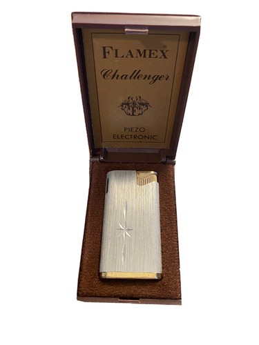 Vintage Flamex Challenger butane pocket lighter | eBay