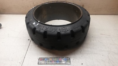 NOS Mitco Super Solid Forklift Tire 06420401 16.25" X 6" X 11.25 ...