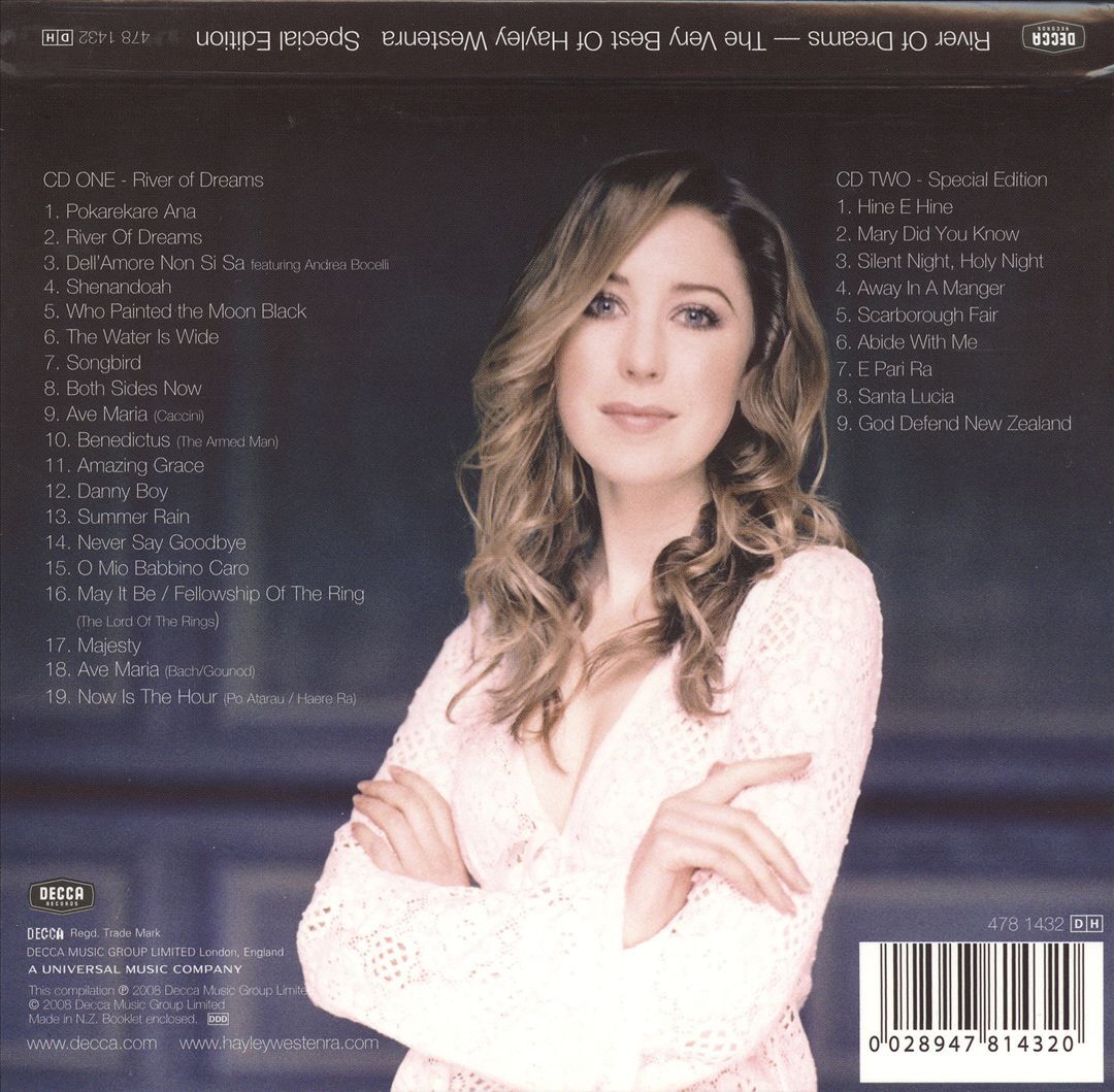 HAYLEY WESTENRA RIVER OF DREAMS: THE VERY BEST OF HAYLEY WESTENRA [2 ...